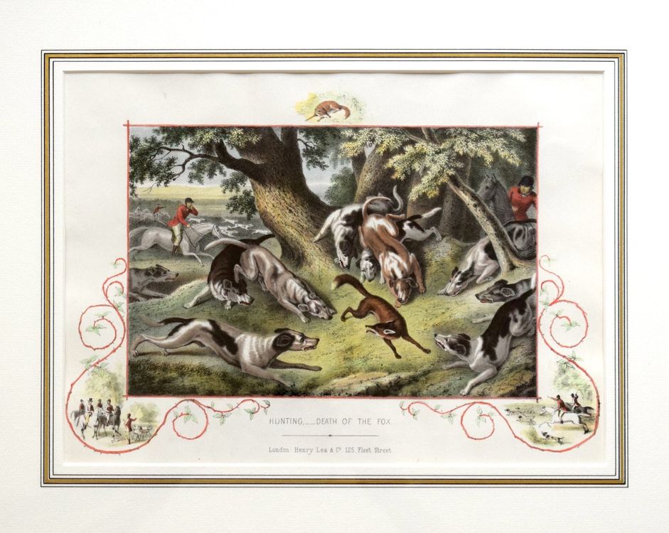 RAR Fuchsjagd Henry Lea London Rarität Fuchs Jagd antik (Gebraucht) in Zürich für CHF 50 – mit ...
