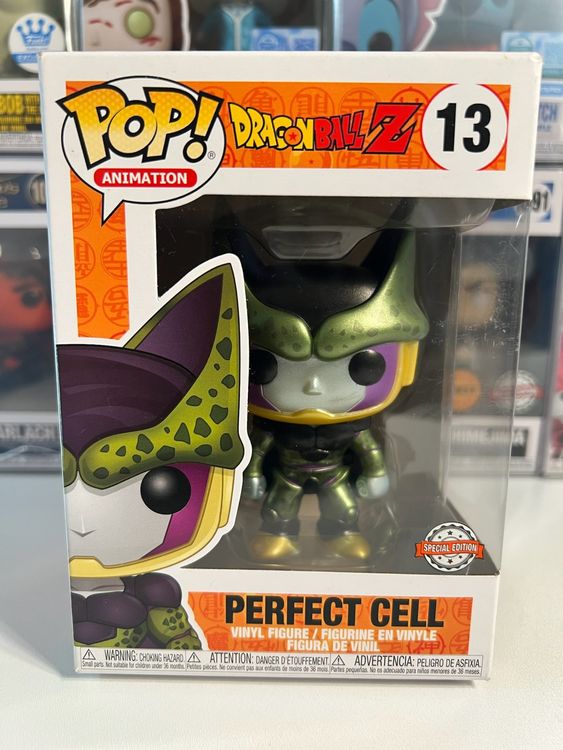 Funko POP! Animation Dragon Ball Z Perfect Cell Métallique (D'occasion ...