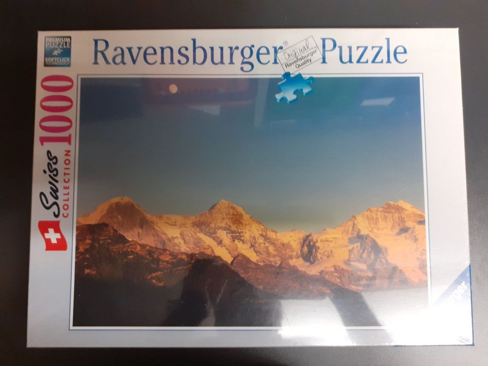 Eiger, Mönch & Jungfrau Puzzle Ravensburger 1000 er (Neu und originalverpackt) in Niederwil AG ...