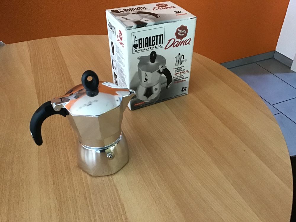 Bialetti Dama Italienische Espresso Kaffekocher 3 Tassen (Neu und ...