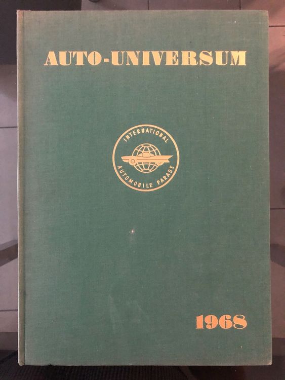 Buch Auto-Universum 1968 (Gebraucht) in für CHF 14 – mit Lieferung auf ...