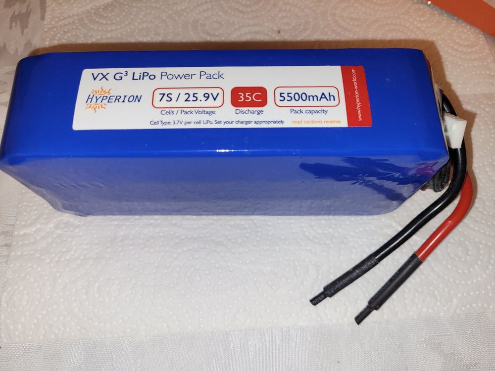 Neuer Hyperion Lipo 7S 5500 mAh. in OVP. (Neu (gemäss Beschreibung)) in ...