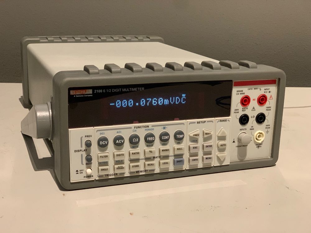 Keithley 2100 6.5Digit Multimeter (Gebraucht) in Nottwil für CHF 359 ...