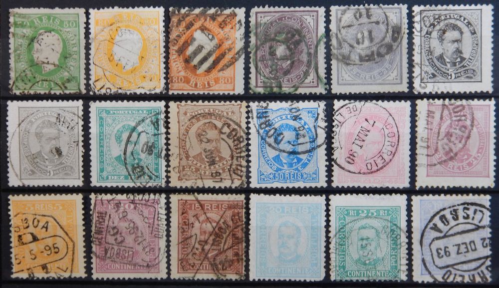 Portugal ex. Kat. 39-71 gest. 1870/92 Kat. 214 Euro (Gebraucht) in ...