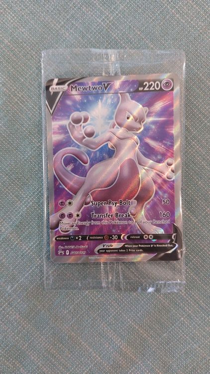 Mewtwo V fullart promo sealed | Kaufen auf Ricardo