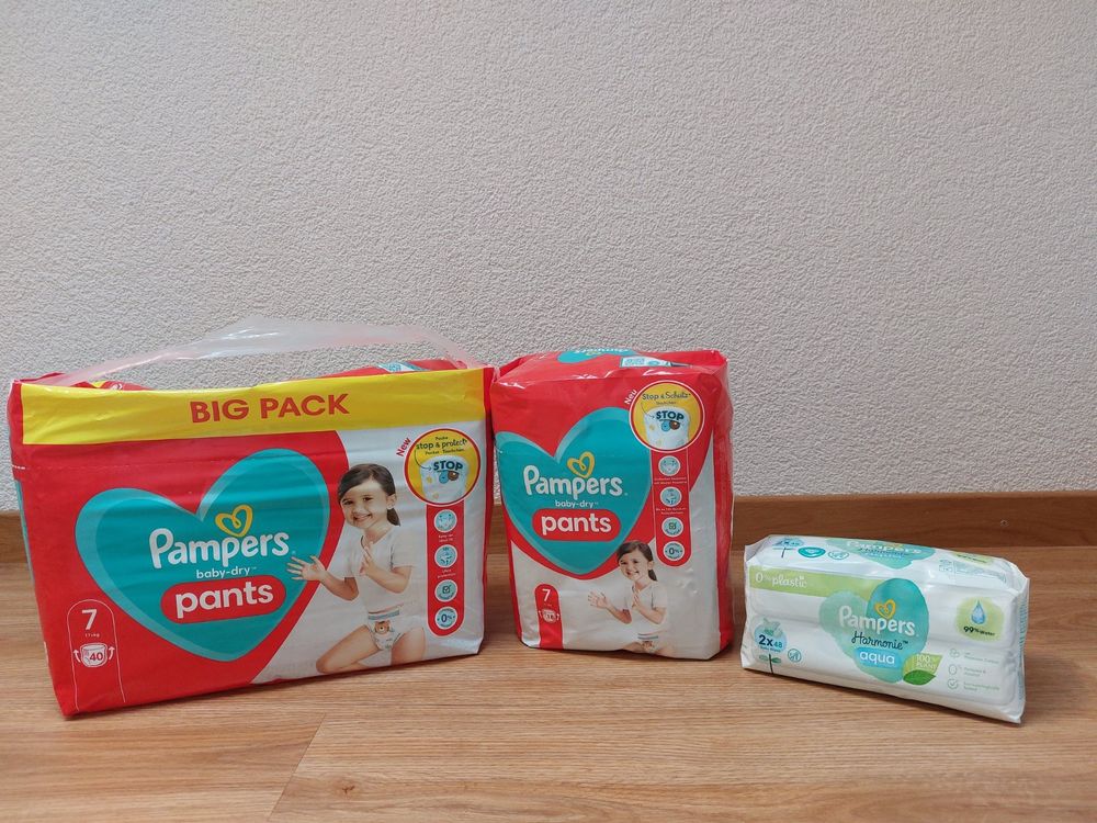 Pampers baby dry pants Gr. 7 | Kaufen auf Ricardo