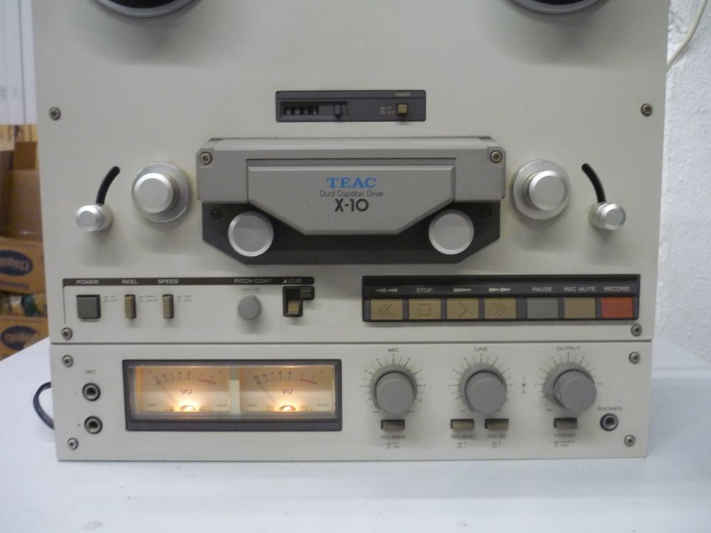 Teac X 10 Bandmaschine Tonband (Gebraucht) in Beringen für CHF 199 – nur Abholung auf Ricardo kaufen