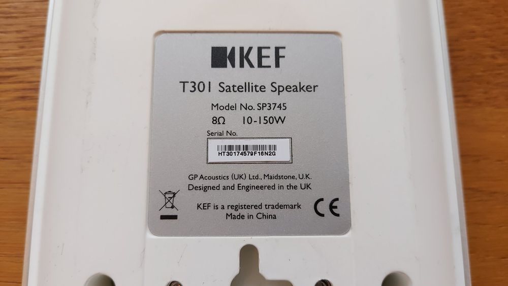 KEF T305 Ultraflaches 5.1 Heimkinosystem / Surround (Gebraucht) in Stadel(Winterthur) für CHF ...