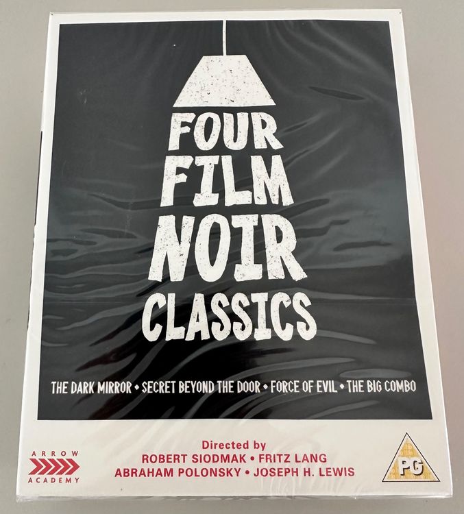 Four Film Noir Classics - Arrow Video - Blu-Ray - Fritz Lang (Neu und ...