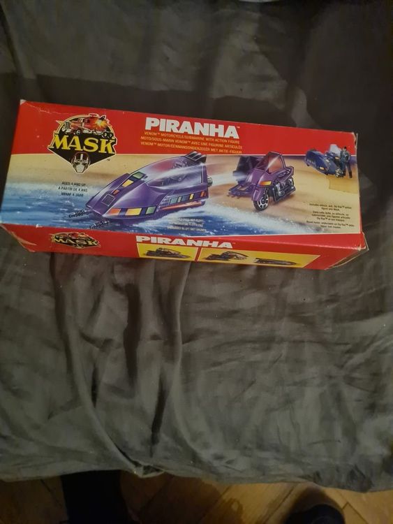 M.A.S.K. Piranha mit Box Mask vintage figure (Gebraucht) in Versoix für ...