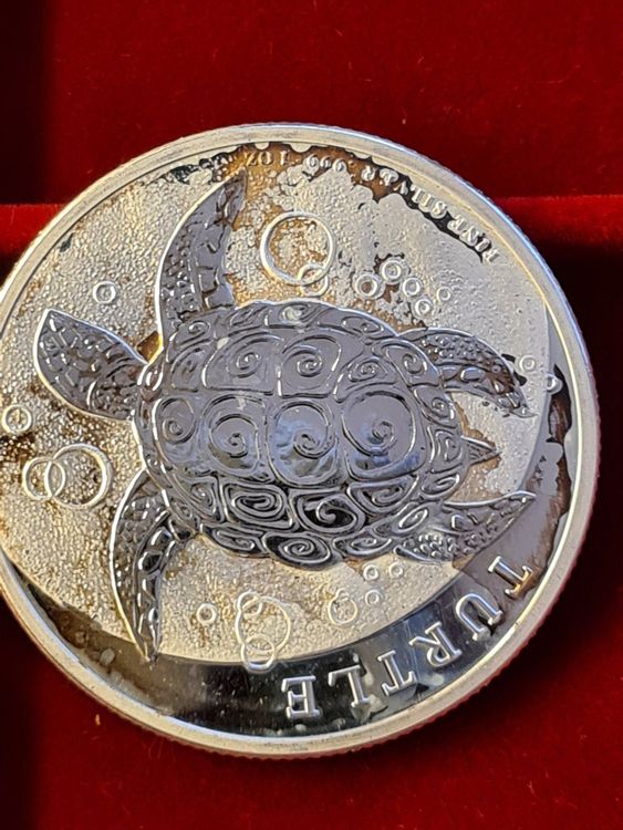 1 OZ Fine Silver 999 Turtle (D'occasion) à Epalinges pour CHF 36 – avec ...