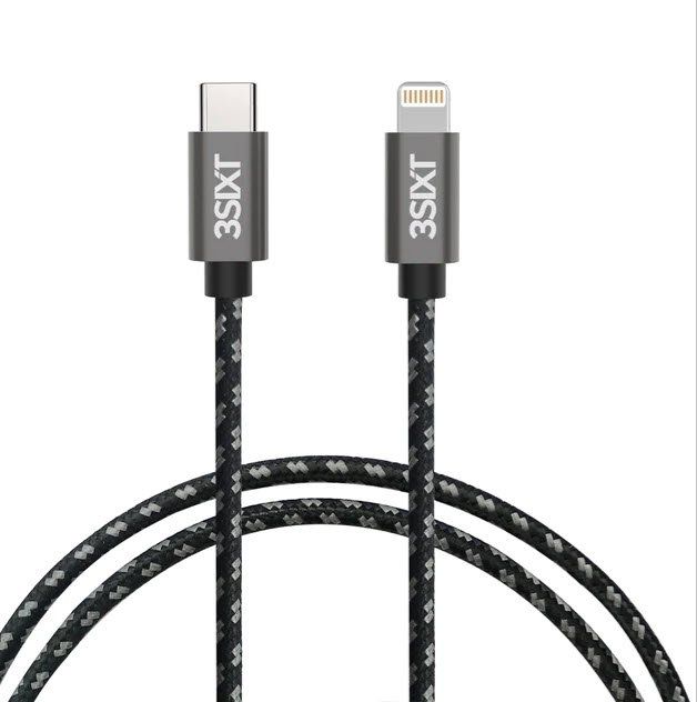 3sixT Charge & Sync Cable 1m - USB-C/Lightning, Top-Qualität | Kaufen ...