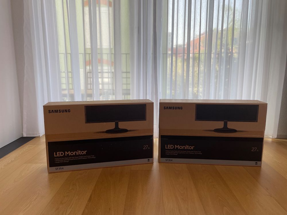 2 gebrauchte Samsung LED Monitore 27'' (neuwertig) 1920x1080 (Gebraucht ...