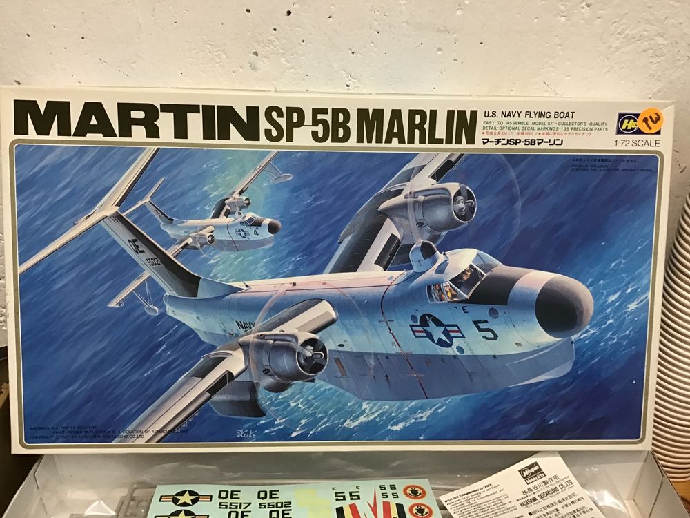Hasegawa Martin SP-5B Marlin 1:72 (Neu und originalverpackt) in ...