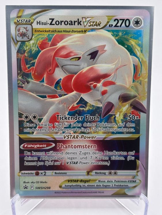 Schwert & Schild Promos - Hisui-Zoroark VSTAR (SWSH 298) DE | Kaufen auf Ricardo