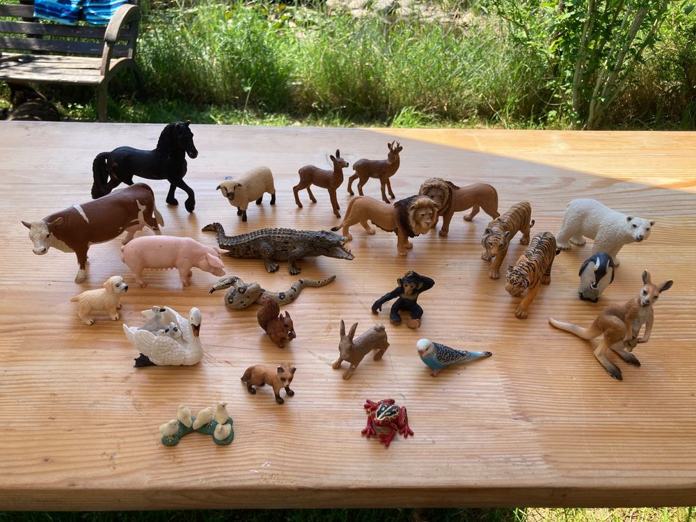 Schleich Tiere Set diverse 24 Stk. | Kaufen auf Ricardo