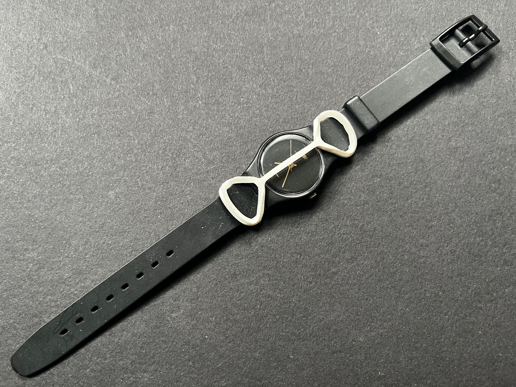 Swatch Lady Black Magic LB106 1985 selten - Dummy (Neu (gemäss ...