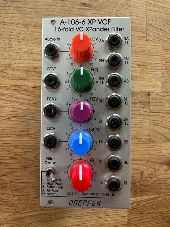 Doepfer A-106-6 XP Filter (Eurorack Modular) | Kaufen auf Ricardo