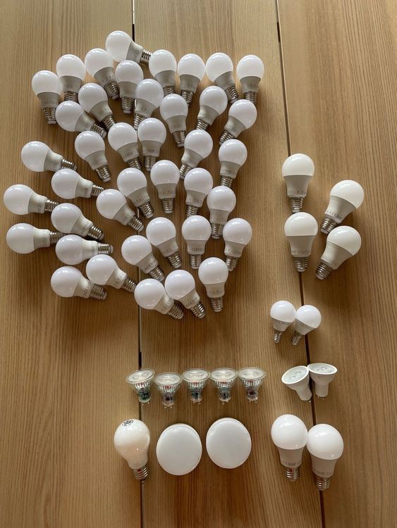 MEGA pack IKEA LED bulb collection (Gebraucht) in Les Monts-de-Corsier ...