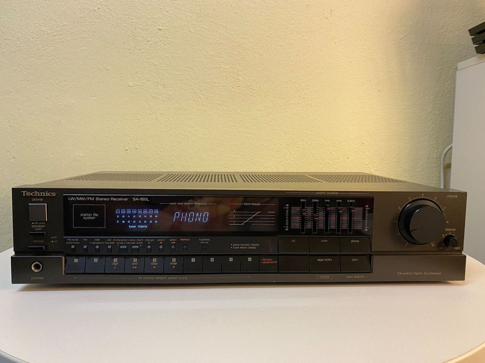 Technics Receiver / Verstärker SA-160L (1988/1989) | Kaufen auf Ricardo