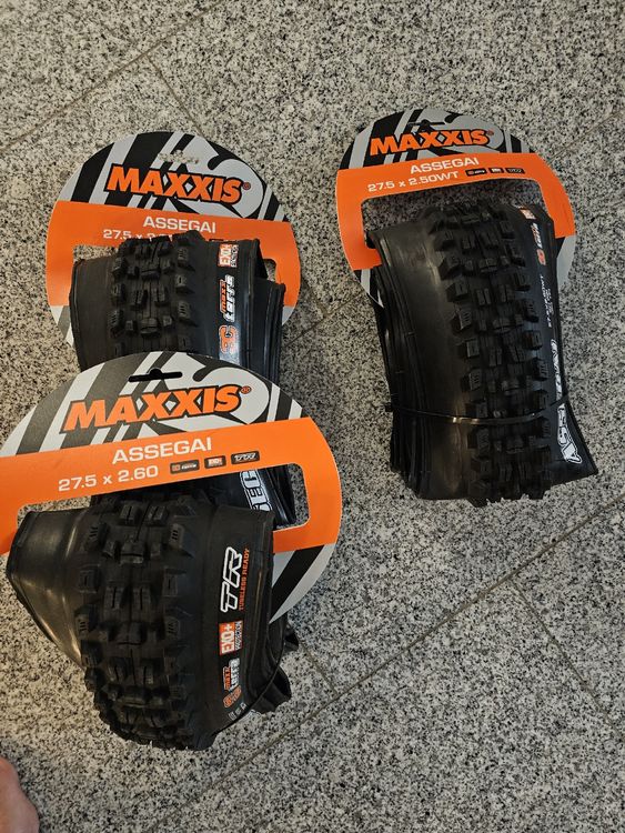 Maxxis Assegai 27,5x2,60" und 27,5x2,50 WT (Neu und originalverpackt) in Unterägeri für CHF 95 ...