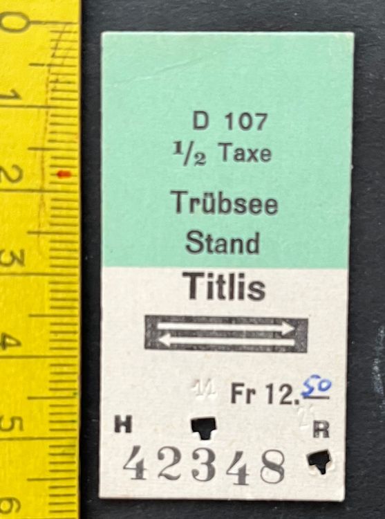 Billett ½ Taxe Trübsee Stand Titlis | Kaufen auf Ricardo