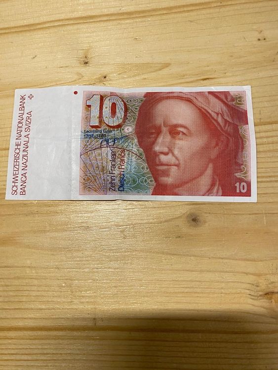 10 Franken Note 91K0564352 Occasion selten (Gebraucht) in Gerlafingen ...