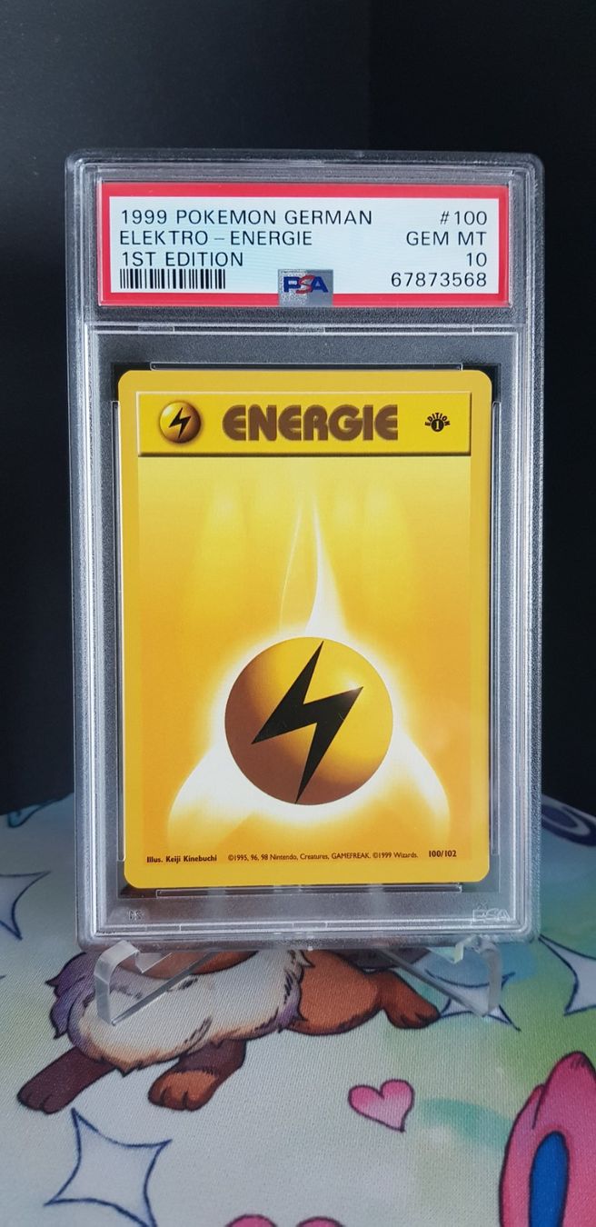 🔥Pokemon Energie Elektro - 1999 Deutsch - PSA 10 Gem Mint🔥 (Neu (gemäss ...