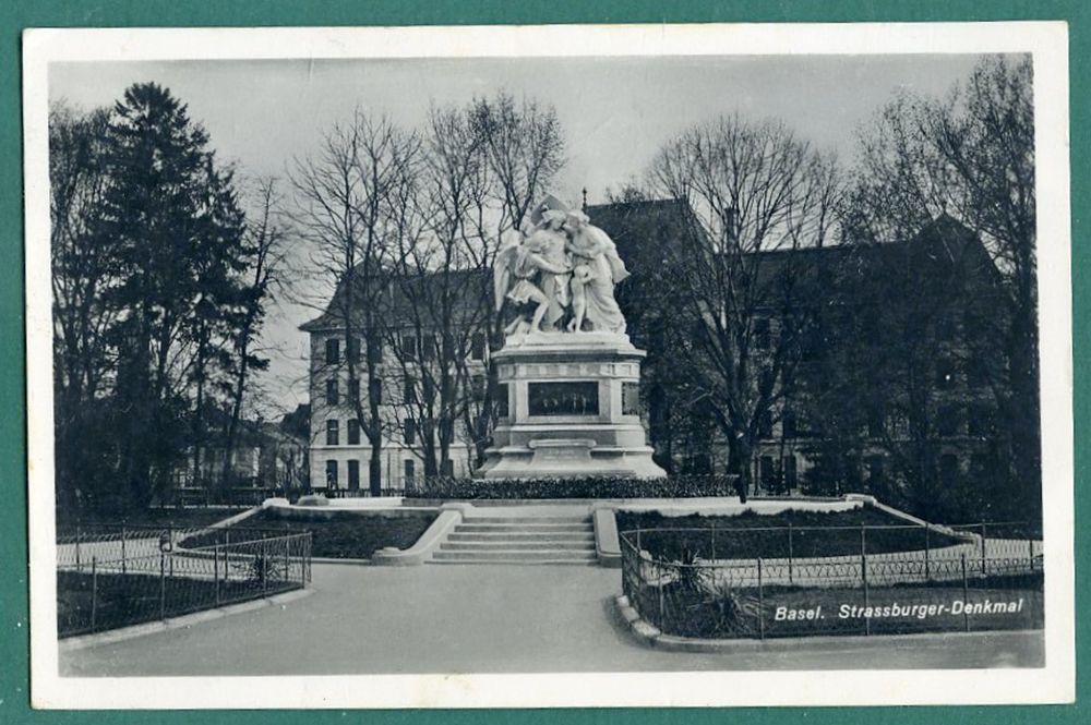Basel, Strassburger-Denkmal, 1935 (Gebraucht) in Sargans für CHF 1 – mit Lieferung auf Ricardo ...