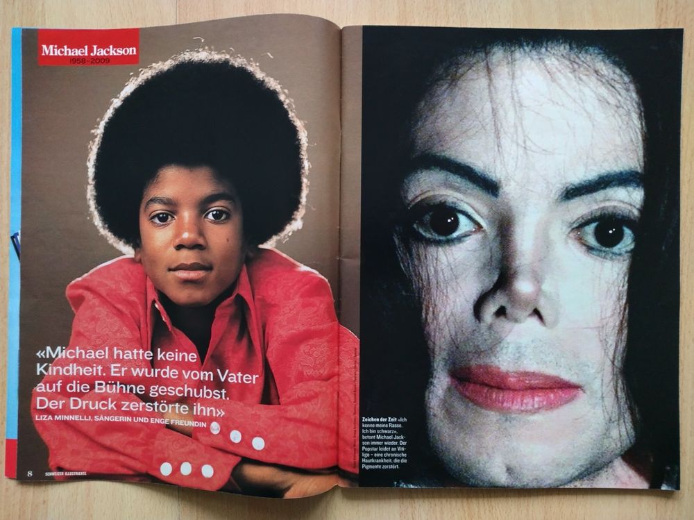 Schweizer Illustrierte - Michael Jackson 1958 - 2009 (Gebraucht) in Jona für CHF 5 – mit ...
