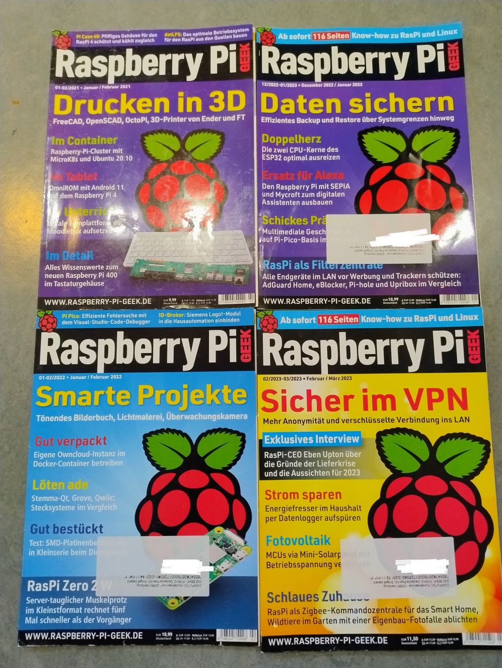 RASPBERRY PI GEEK Magazine (Gebraucht) in Beckenried für CHF 9.9 – mit ...