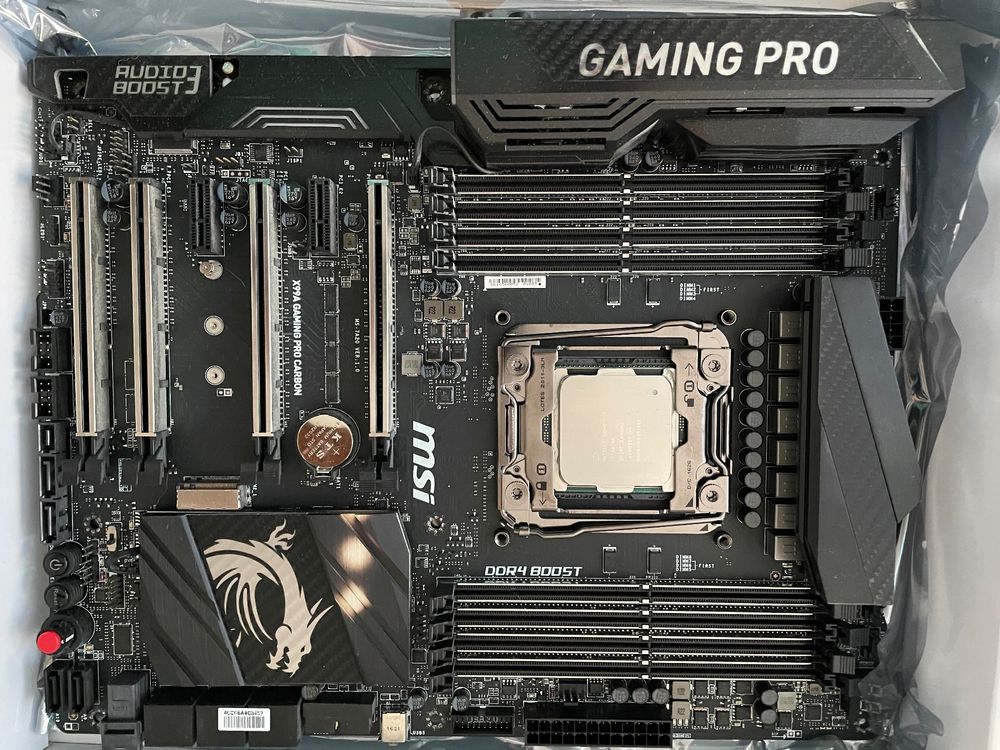 Mainboard MSI X99A Gaming Pro mit CPU INTEL i7 6850k (Gebraucht) in muttenz für CHF 181 – mit ...