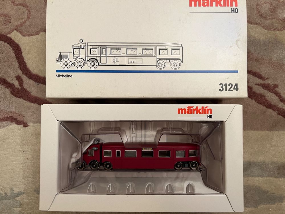 Märklin 3124 Micheline Schienenbus in OVP H0-AC (Neu (gemäss Beschreibung)) in Schlieren für CHF ...