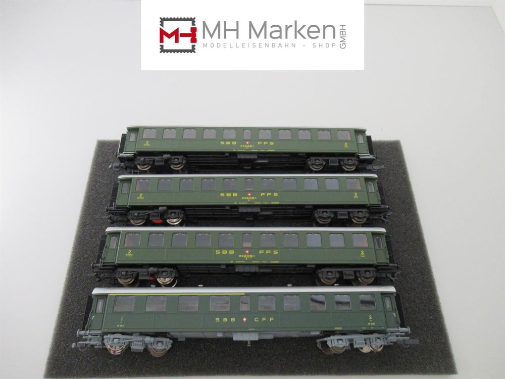 Roco 3x 44200A, 1x 45097 SBB Wagen DC H0 (Gebraucht) in Basel für CHF ...