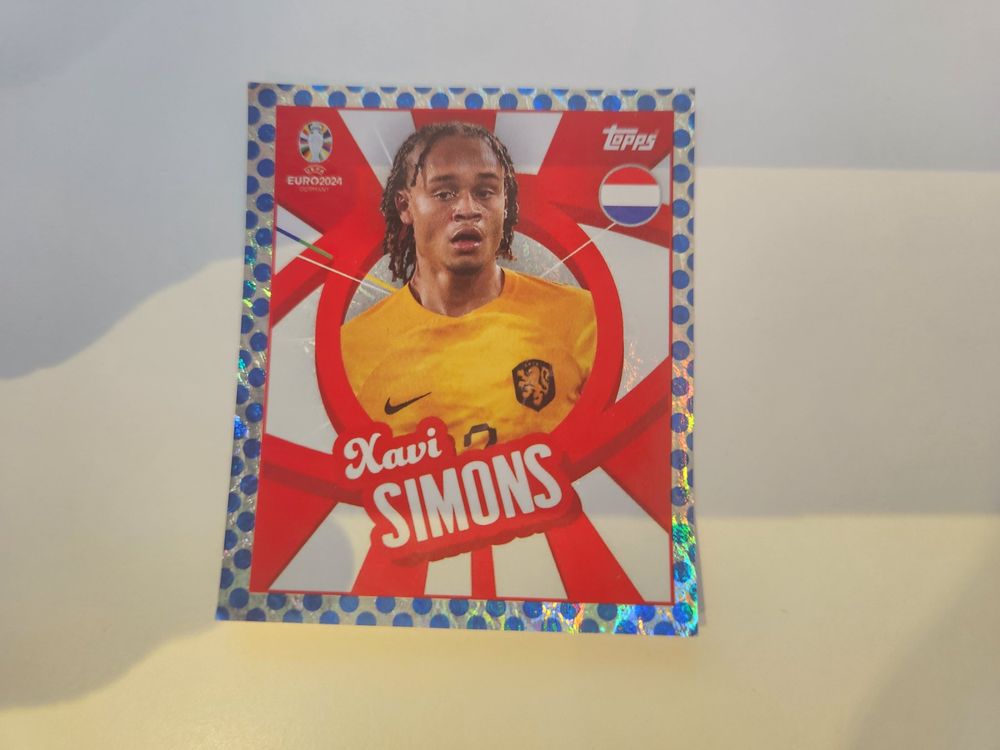 TOPPS EM 2024 / NED PTW - XAVI SIMONS | Kaufen auf Ricardo