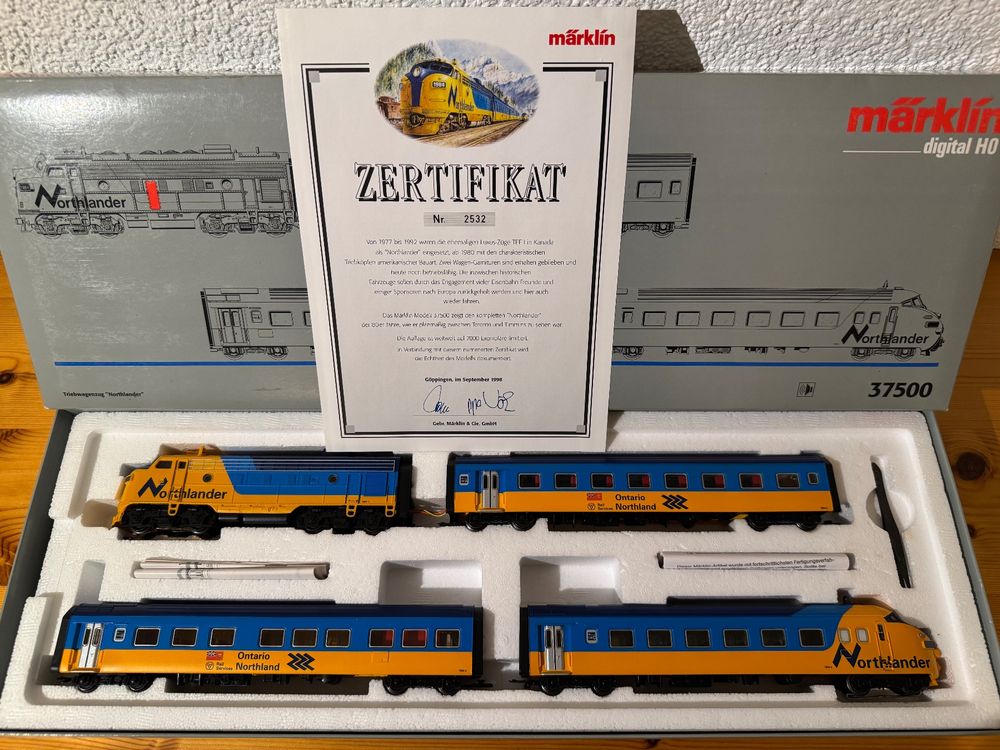 Märklin 37500 Triebwagenzug "Northlander" (Neu (gemäss Beschreibung ...