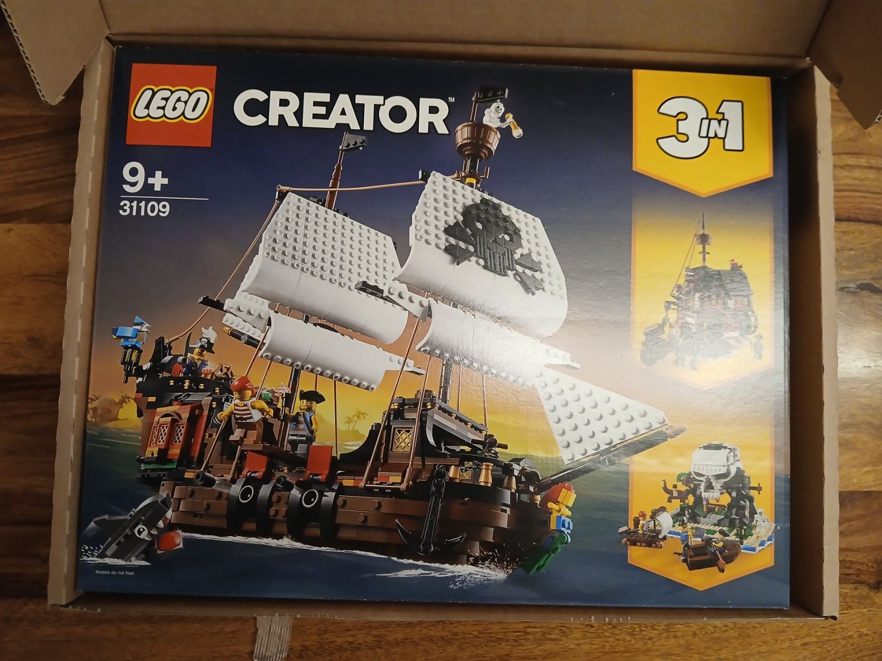 LEGO Creator 31109 Piratenschiff 3 in 1, neu & OVP! TOP!!! (Neu und ...