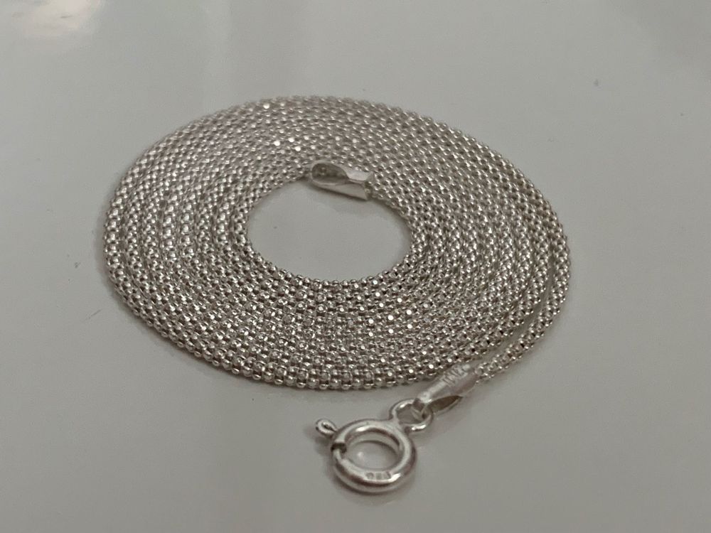 Silberkette Schlangenkette hell 55cm Ø: 1,4mm, Gewicht: 3,5g (Neu (gemäss Beschreibung)) in Bern ...