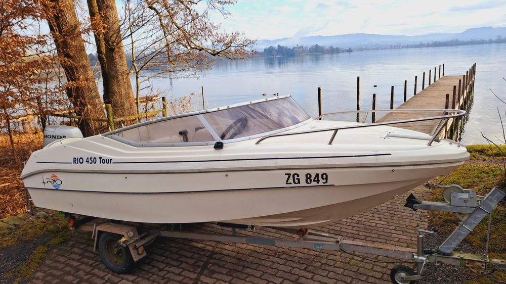 Motorboot Rio 450 Tour 30PS Sportboot Schiff Boot (Gebraucht) in Cham ...