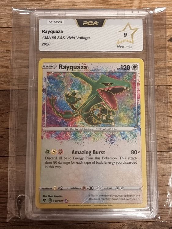 Pokemon Rayquaza Amazing Rare PCA 9 | Kaufen auf Ricardo