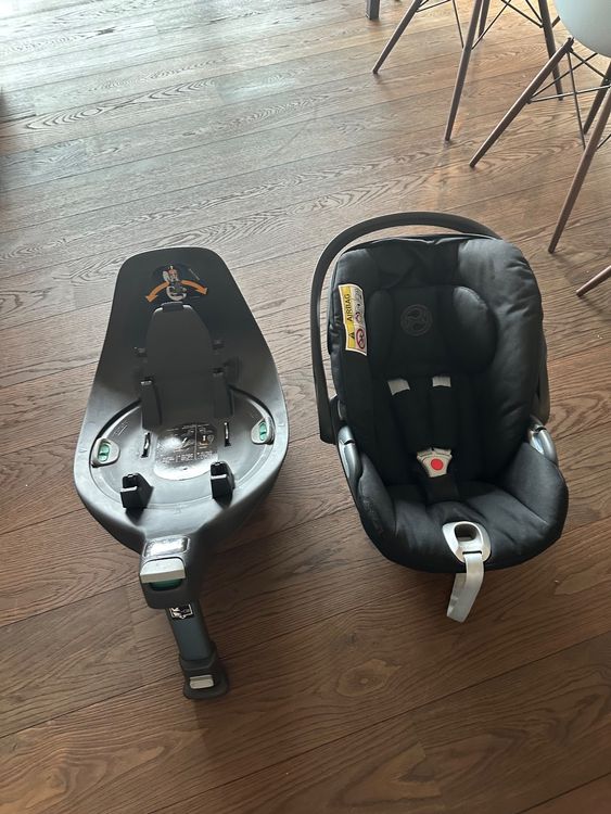 Cybex Cloud Z i-Size Plus Deep Black/Black und Base Z Black (Gebraucht ...