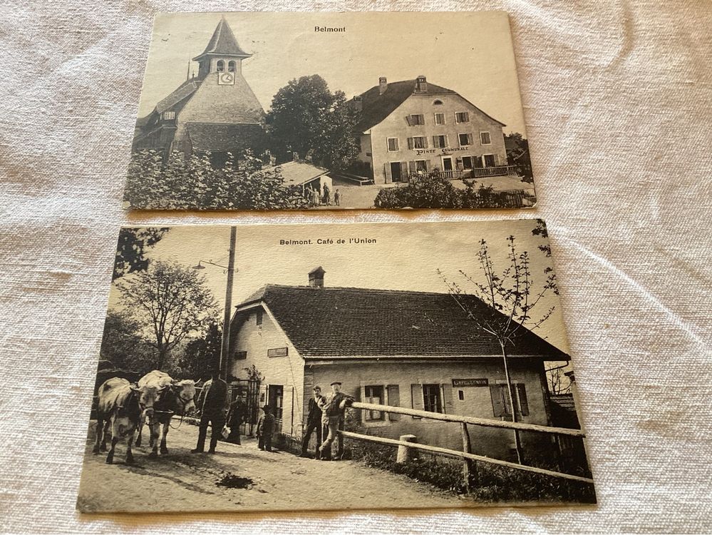 BELMONT 2 belles cartes 1918 (Gebraucht) in Luc (Ayent) für CHF 45 ...