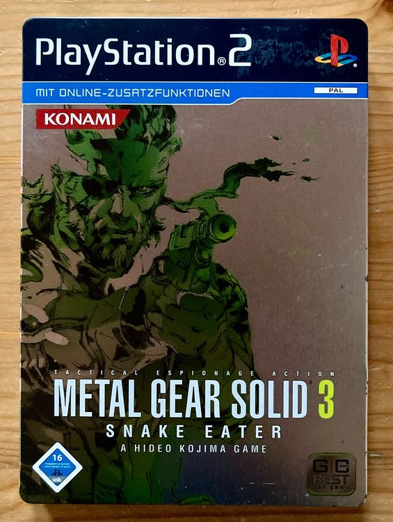 Metal Gear Solid 3: Snake Eater (Steelbook) - PS2 (Gebraucht) in Zürich ...