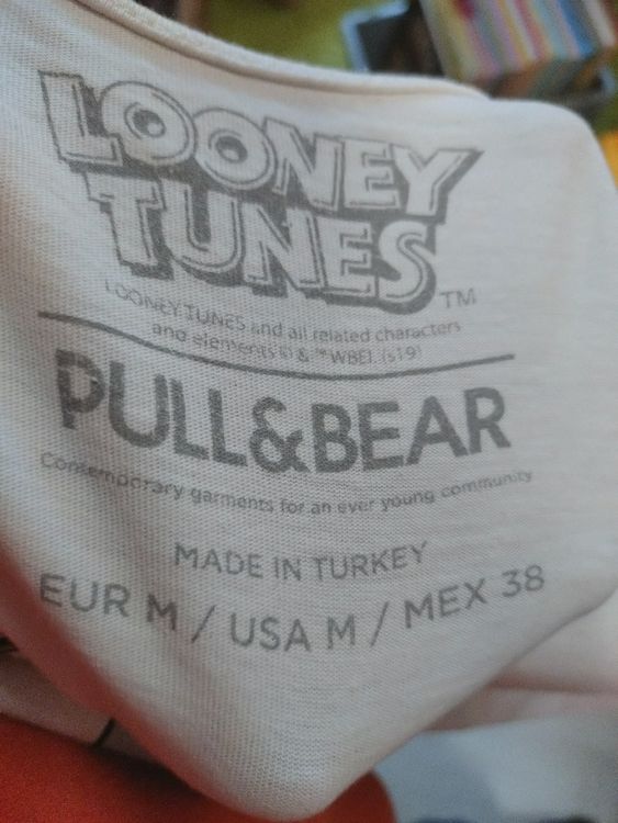 T-shirt Pull&Bear Bugs Bunny Looney Tunes Taille M 😎🥕 (D'occasion) à ...