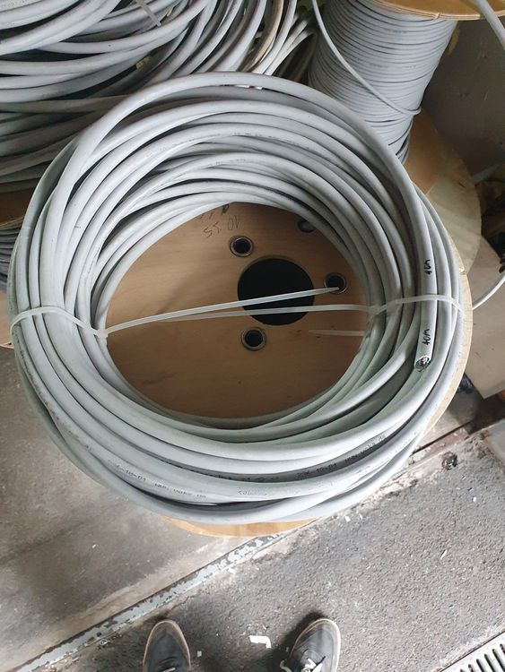 Kabel 5x4x0.8mm² 5x4x0.8 40m VERLEGEKABEL u72 HF EN50575 | Kaufen auf ...