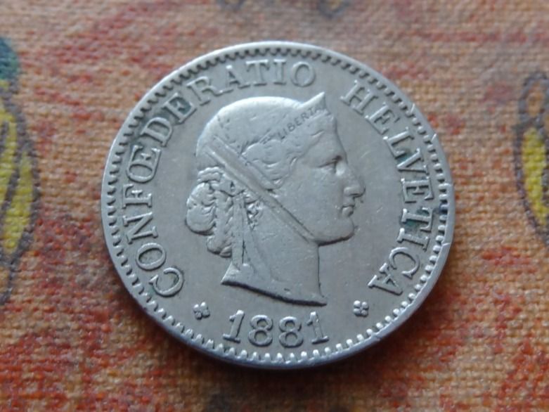 10 Rp. 1881 SPECIAL (Gebraucht) in Romanel-sur-Lausanne für CHF 0.7 – mit Lieferung auf Ricardo ...