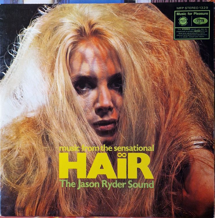LP The Jason Ryder Sound - HAIR Kult Hippie/Psychedelic (Gebraucht) in ...