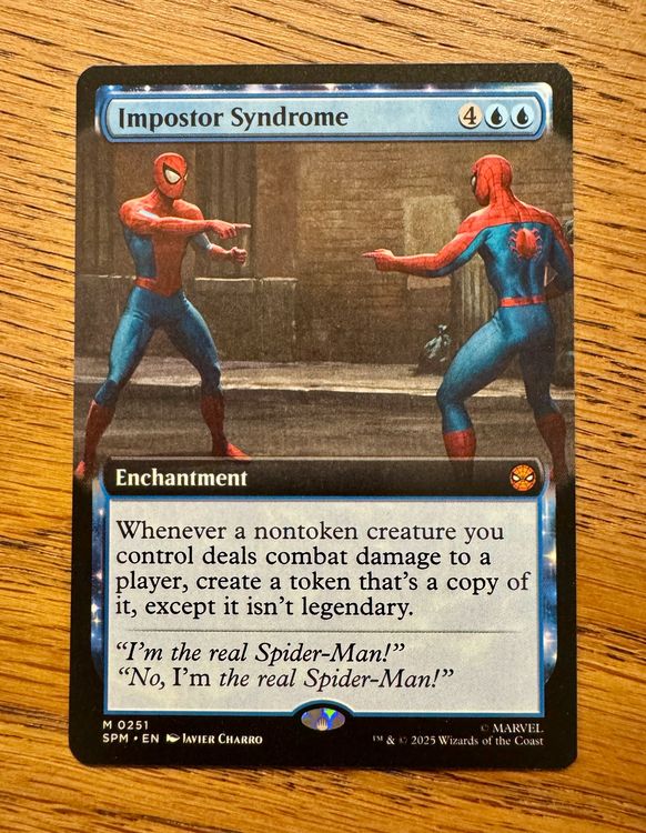 Extended Art Impostor Syndrome Marvel's Spider-Man NM (Neu (gemäss ...