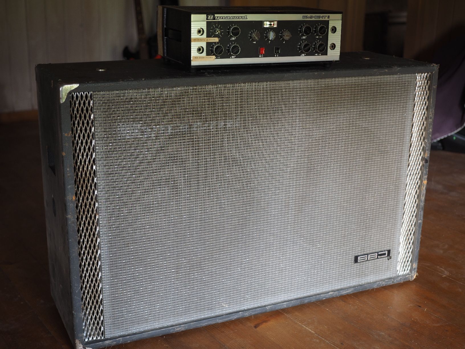 Dynacord Eminent II & Box SBJ 2x15" + Ersatzlautsprecher (Gebraucht) in ...