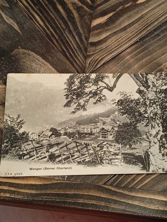 Alte Ansichtskarte Wengen Berner Oberland, 1906 gute Zustand (Gebraucht ...